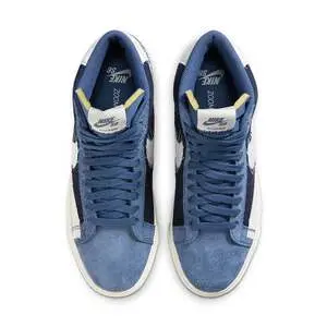 Nike Blazer Mid Sb Sashiko Pack Sneakers - Blue