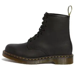 Dr. Martens 1460 Greasy Leather Combat Boots - Black