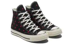 CONVERSE Chuck 70 Embroidered Lips High Top Sneakers