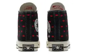 CONVERSE Chuck 70 Embroidered Lips High Top Sneakers