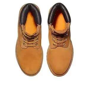 Timberland Premium 6-inch Waterproof Lace-up Boots - Yellow/black