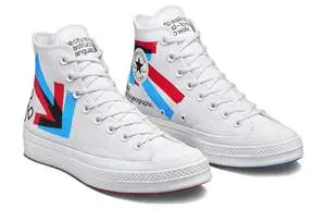 CONVERSE Chuck 70 High Top X Patta X Experimental Jetset "patta Psychogeographic Practice - White/red/blue