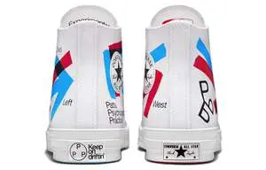 CONVERSE Chuck 70 High Top X Patta X Experimental Jetset "patta Psychogeographic Practice - White/red/blue