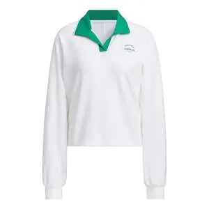 Adidas Verbiage Polo Shirt - White/green