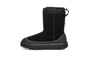 UGG Classic Short Weather Hybrid Boots - Black