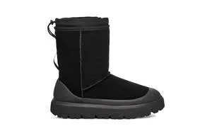 UGG Classic Short Weather Hybrid Boots - Black