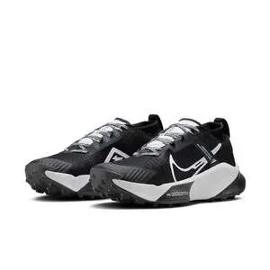Nike Zoomx Zegama Trail Running Shoes - Black/white