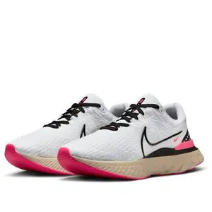 Nike React Infinity Run Flyknit 3 - White/pearl White/hyper Pink