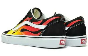 VANS Old Skool Flame Sneakers - Black