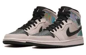 JORDAN 1 Mid Se - Barely Rose/black/multi