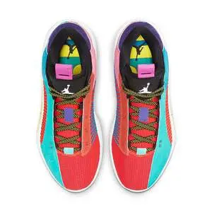 JORDAN 35 Low Ds Pf "reflexology - Blue/red/yellow