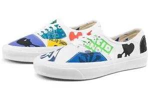 VANS Geoff Mcfetridge X Vault Og Authentic Lx 'gamelan Of Tags' Sneakers - Multi-color