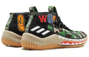 Adidas Bape X Dame 4 " Camo