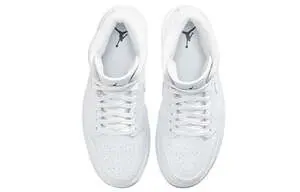 JORDAN 1 Mid " Snakeskin" Sneakers - White