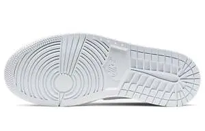 JORDAN 1 Mid " Snakeskin" Sneakers - White