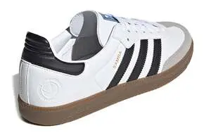 Adidas Samba Vegan Low Top Sneakers - Cloud White/core Black/gum
