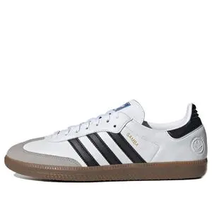 Adidas Samba Vegan Low Top Sneakers - Cloud White/core Black/gum