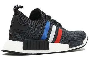 Adidas Nmd_r1 Primeknit "tri Color" Sneakers - Core Black/red/white