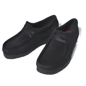 Clarks Wallabee Suede - Black
