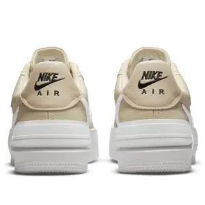Nike Force 1 Plt.af.orm "fossil" Low Top Sneakers - Khaki/white