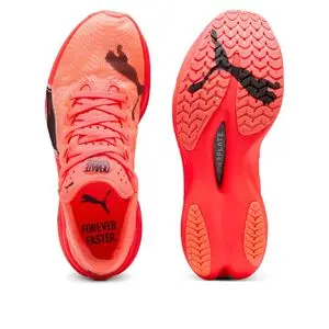 PUMA Deviate Nitro Elite 3 Athletic Shoes - Glowing Red/black