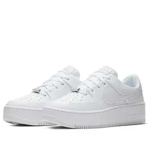 Nike Force 1 Sage Low Platform Sneakers - White