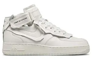 Nike Comme Des Garçons X Force 1 Mid 'triple