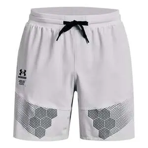 Under Armour Armourprint Woven Shorts - White/grey
