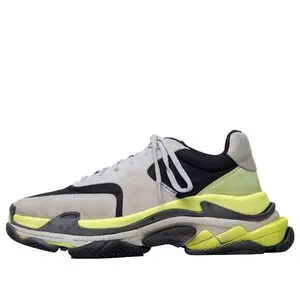 Balenciaga Triple S Sneakers - Grey/black/yellow