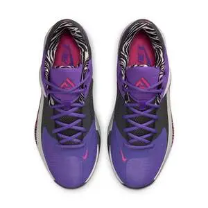 Nike Zoom Freak 4 Nrg "lightning" Athletic Sneakers - Purple/black