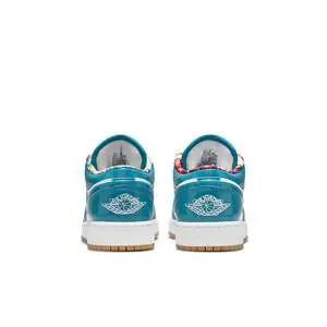 JORDAN 1 Low Se "barcelona" Sneakers - Blue/white