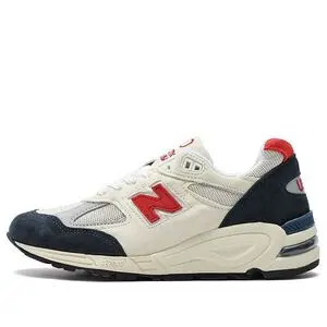 NEW BALANCE New Balance Made In USA 990v2 "Navy Sea Salt" Cream/blue/gray