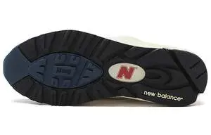 NEW BALANCE Made In Usa 990v2 "navy Sea Salt - Cream/blue/gray