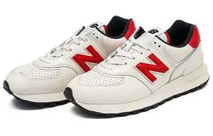 NEW BALANCE 574 Legacy Sneakers - White/red