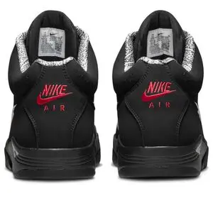 Nike Flight Lite Mid Sneakers - Black/white/varsity Red
