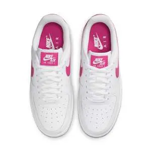 Nike Force 1 '07 Low Top Sneakers - White/pink