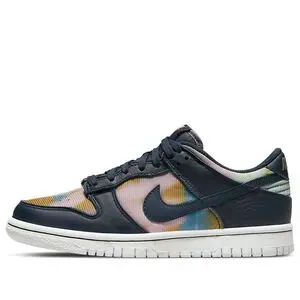 Nike Dunk Low Se "graffiti Obsidian" Sneakers - Blue/pink