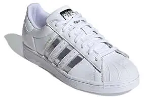 Adidas Superstar Low Top Sneakers - White/silver