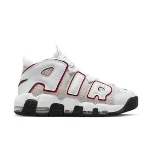 Nike More Uptempo '96 Sneakers - White/red