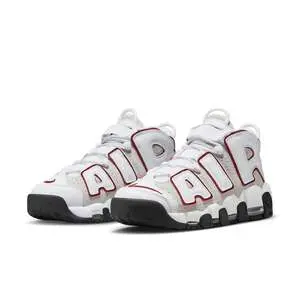 Nike More Uptempo '96 Sneakers - White/red