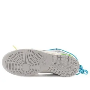 Nike X Off-white Dunk Low "lot 02 Of 50" Sneakers - Gray/white