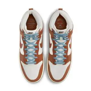 Nike Dunk High Vintage Certified Fresh Pecan - White/brown/blue