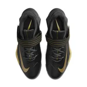 Nike Savaleos "black Gold" Athletic Sneakers - Black/gold