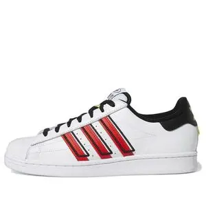 Adidas Adidas Superstar Low Top Sneakers White/black/red