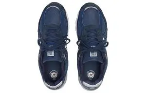 NEW BALANCE 990v4 Made In Usa Athletic Sneakers - Navy/grey/white