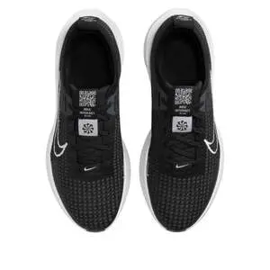 Nike Interact Run Sneakers - Black/anthracite/white