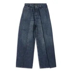 Balenciaga Double Side Pants - Dark Blue