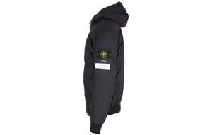 Stone Island Garment Dyed Crinkle Reps Ny Jacket - Black
