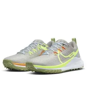 Nike React Pegasus Trail 4 Sneakers - Light Iron Ore/volt/grey