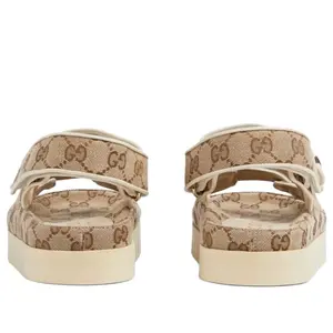 Gucci Double G Logo Strap Sandals